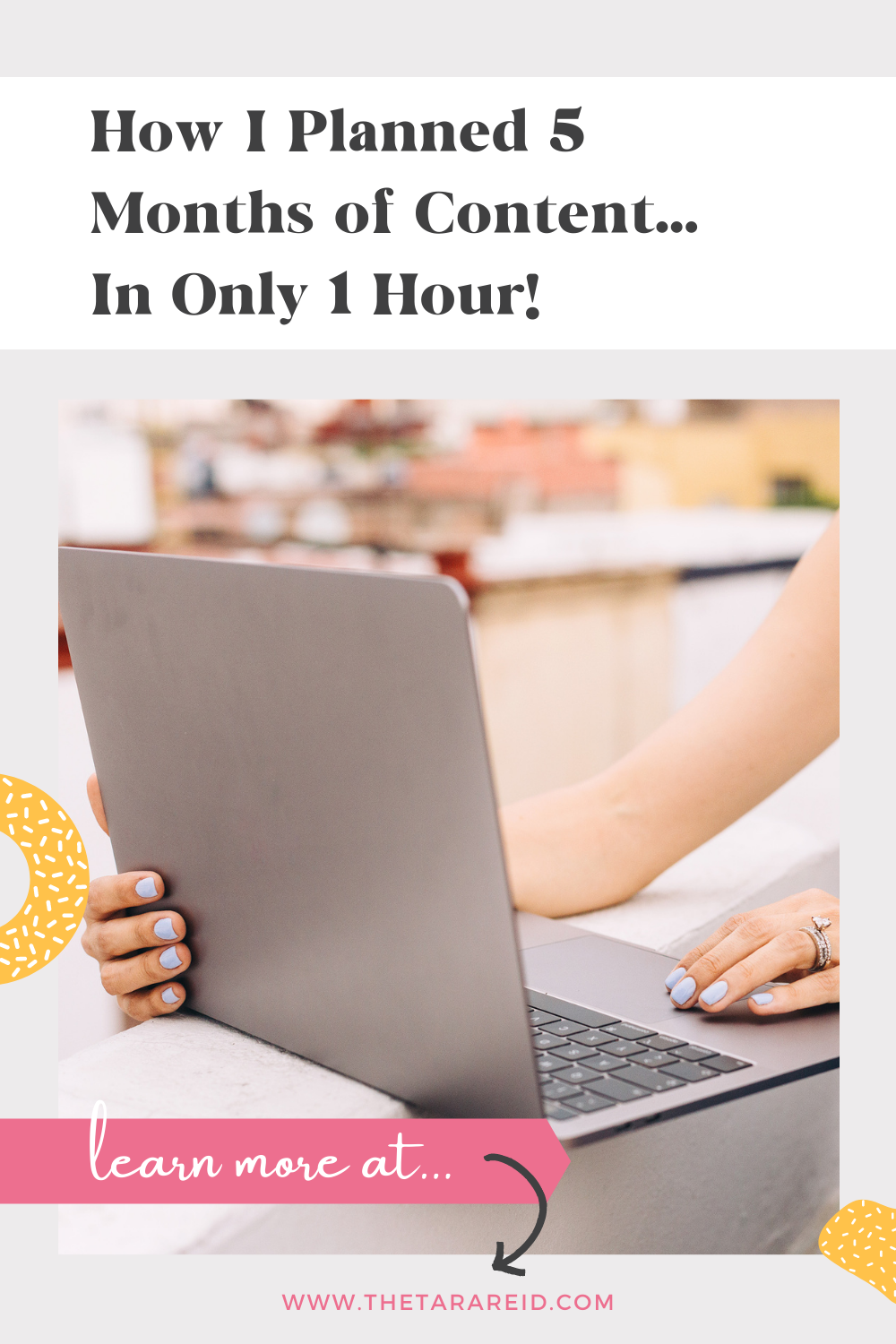 How I Planned 5 Months of Content In Only 1 Hour